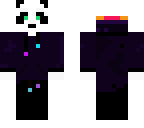 rainbow panda | Minecraft Skin