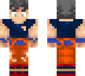 revamped ui goku | Minecraft Skin