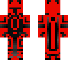 the crimson knight | Minecraft Skin
