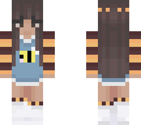 Tubbo girl BEE SKIN | Minecraft Skin