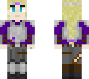 Violette Warrior Queen | Minecraft Skin