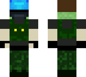 Airsoft Man | Minecraft Skin