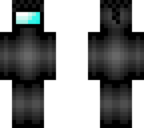 Black Among Us With Head Band Minecraft Skins