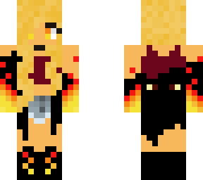 Blaze Girl | Minecraft Skin