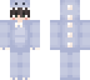 blue dino (boy) | Minecraft Skin