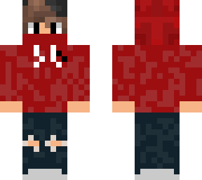 cool red boy skin | Minecraft Skin