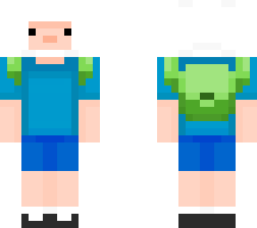 Adventure Time Finn | Minecraft Skins