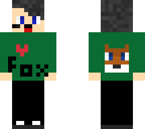 fox gamer | Minecraft Skin