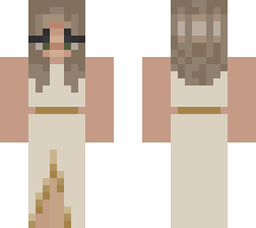 Girl from ancient grease | Minecraft Skin