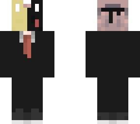half mask | Minecraft Skin