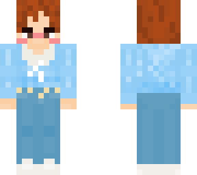 kim sunwoo ! bloom bloom concept photo | Minecraft Skin