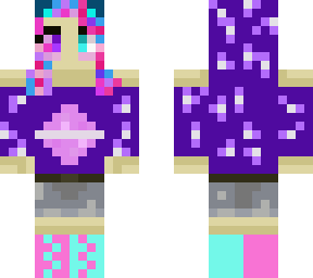 Space girl | Minecraft Skin
