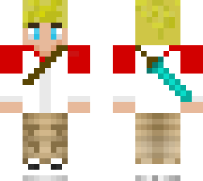 Tommyinnit (diamond sword) | Minecraft Skin