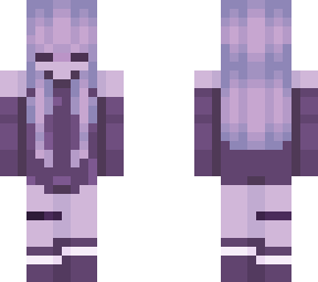 ~.~Little purple alien~.~ | Minecraft Skin