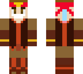Avatar Aang- Into the Fire Nation | Minecraft Skin