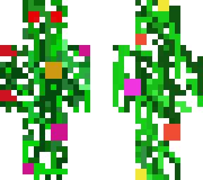 bush with flowers | Minecraft Skin