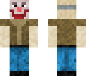 Clown Mask | Minecraft Skin