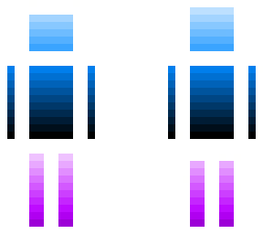 degrade | Minecraft Skin