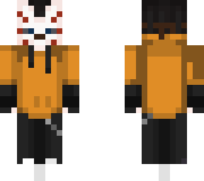 kitsune mask v3 | Minecraft Skin