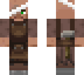 Pyrotechnic Villager | Minecraft Skin