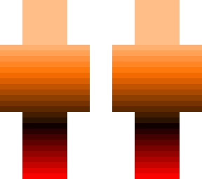 red-orange gradient | Minecraft Skin