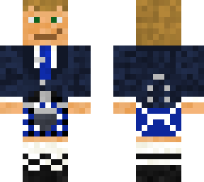 Saltire Formal Kilt Outfit | Minecraft Skin