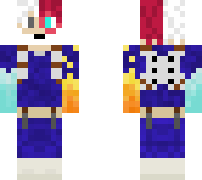 santa Todoroki | Minecraft Skin