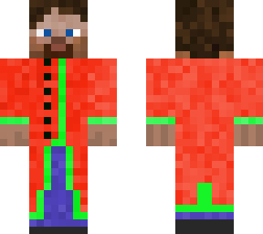luffy steve | Minecraft Skins