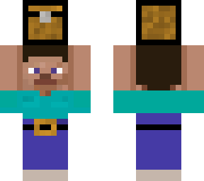 Steve Holding | Minecraft Skins