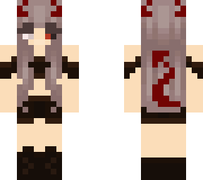 Summer evil girl | Minecraft Skin