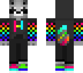 updated wacky raccoon | Minecraft Skin