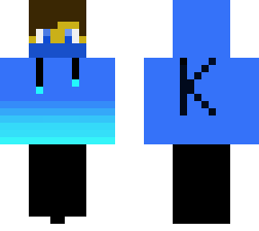 blue faded | Minecraft Skin