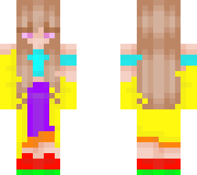 Bubble pop elec-tric | Minecraft Skin