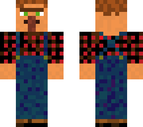 Lumberjack Villager | Minecraft Skin