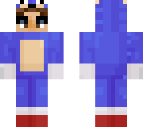 sanic ball | Minecraft Skin