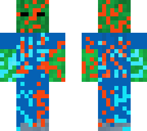 The corrupted zombie | Minecraft Skin