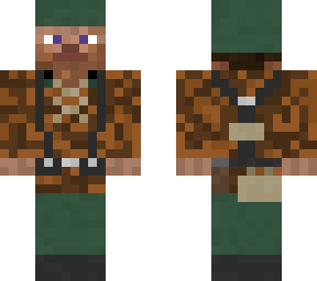 Waffen SS Infantry Autumn pea dot smock | Minecraft Skin