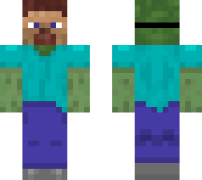 zombie steve | Minecraft Skin