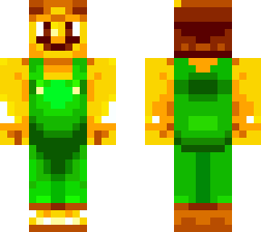 ~ Golden Luigi ~ | Minecraft Skin