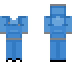 Blue Base sweater | Minecraft Skin