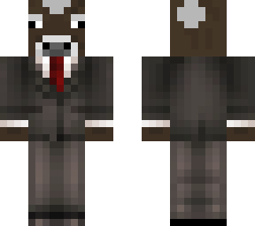 cow in suit | Minecraft Skin