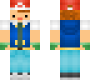 Dot Eyes Pokemon | Minecraft Skin