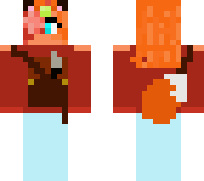 Foxy Piggy skin Genderbend | Minecraft Skin