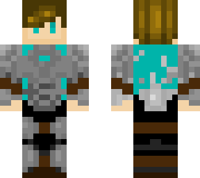Knight (no helmet) | Minecraft Skin