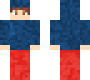 Red and blue | Minecraft Skin