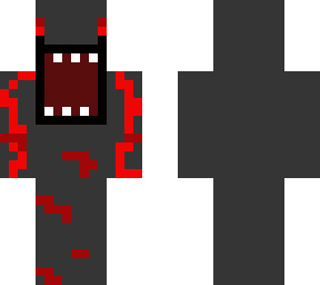 Redstone demon | Minecraft Skin