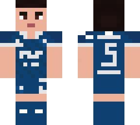 VfL Bochum 2020/21 Dark Home Kit | Minecraft Skin