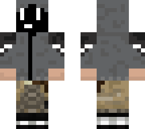 Black mask | Minecraft Skin