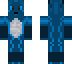Blue Furry | Minecraft Skin