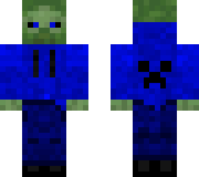Blue zombie | Minecraft Skin